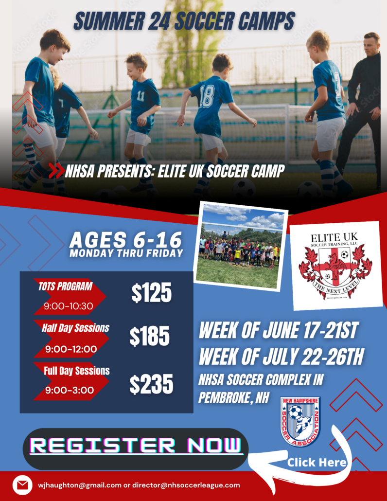 Camps & Clinics – NH Soccer Association